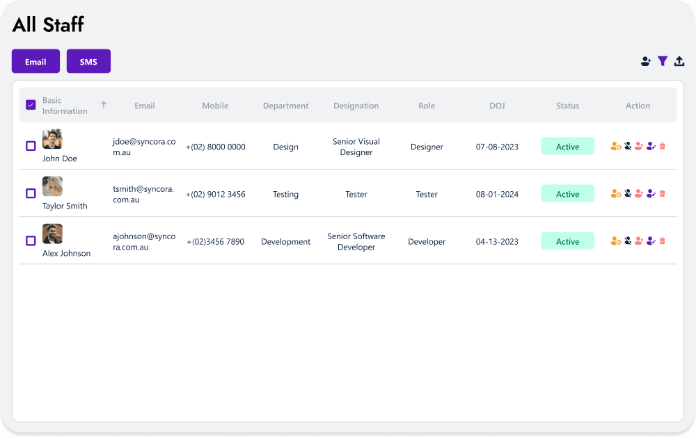 Powerful HR Software & Smart HR System Solutions - Syncora